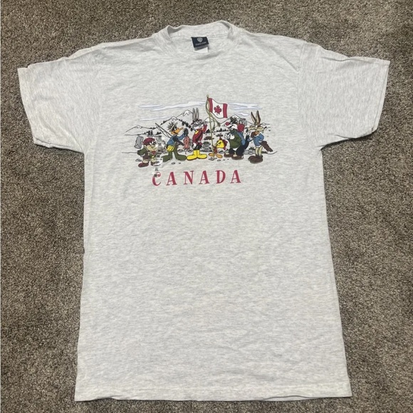 Warner Bros. | Shirts | Vintage Graphic Loony Tunes Toons Canada | Poshmark